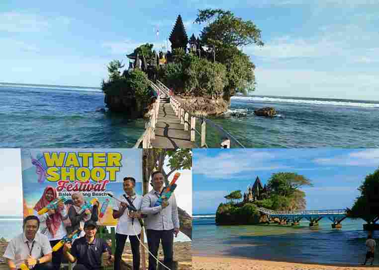 Festival Water Shoot di Pantai Balekambang Ramaikan Liburan Warga ...