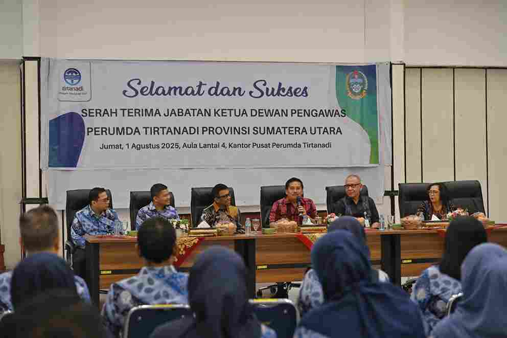 Togap Simangunsong Resmi Jabat Ketua Dewas Perumda Tirtanadi, Tekankan ...