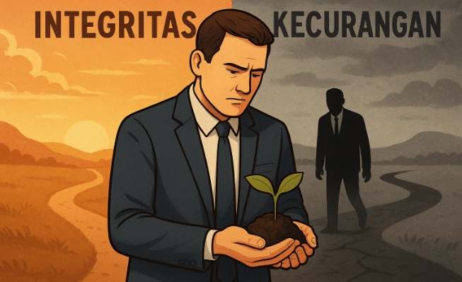 Krisis Integritas: Tantangan Hidup Benar di Zaman Licik - ATAP KOTA.COM